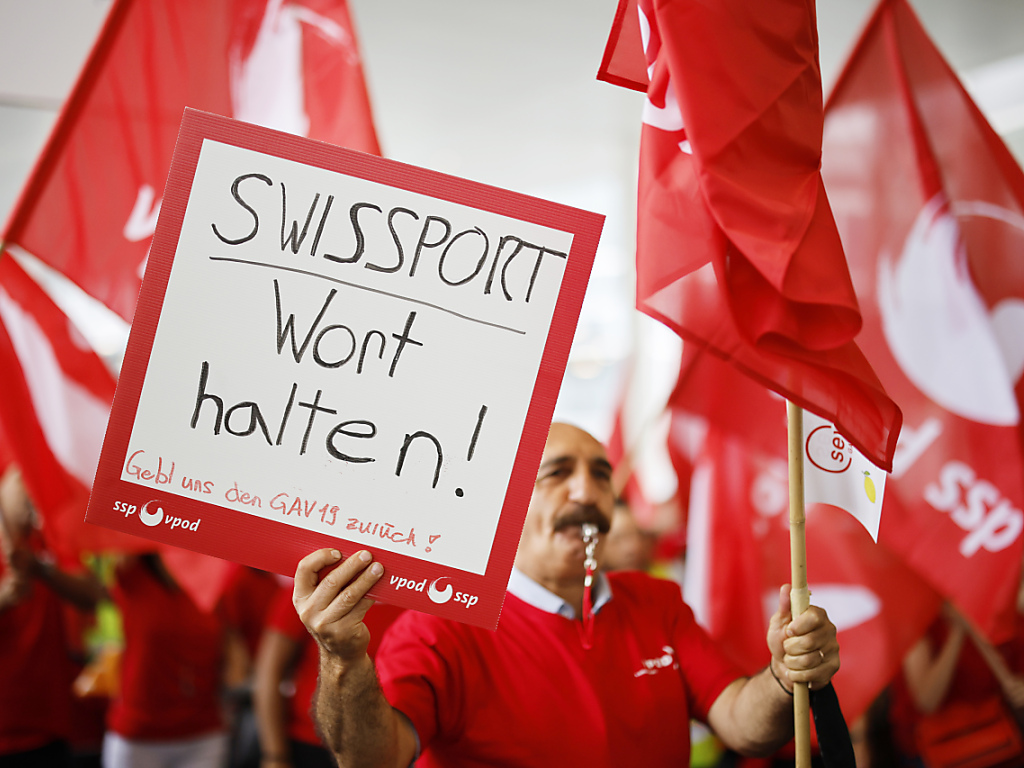 Frapp Swissport Angestellte Protestieren frapp-swissport-angestellte-protestieren