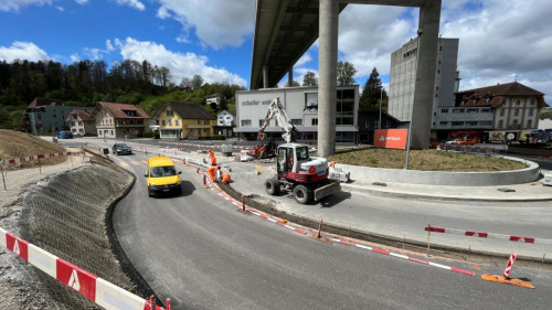 Frapp | Durchfahrt Flamatt ganzes Wochenende gesperrt